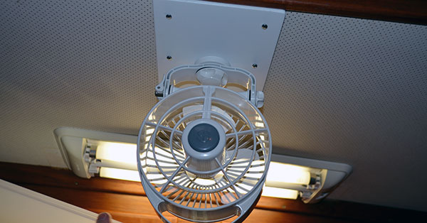 Installing A Cabin Fan | BoatUS
